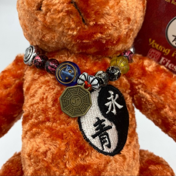 Vintage | Toys | Foo Forever Yin Yang Young Fiesta Bear With Bracelet ...